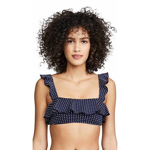 Eberjey | Swim | New Eberjey Coastal Dot Jane Bikini In Peacoatwhite | Poshmark